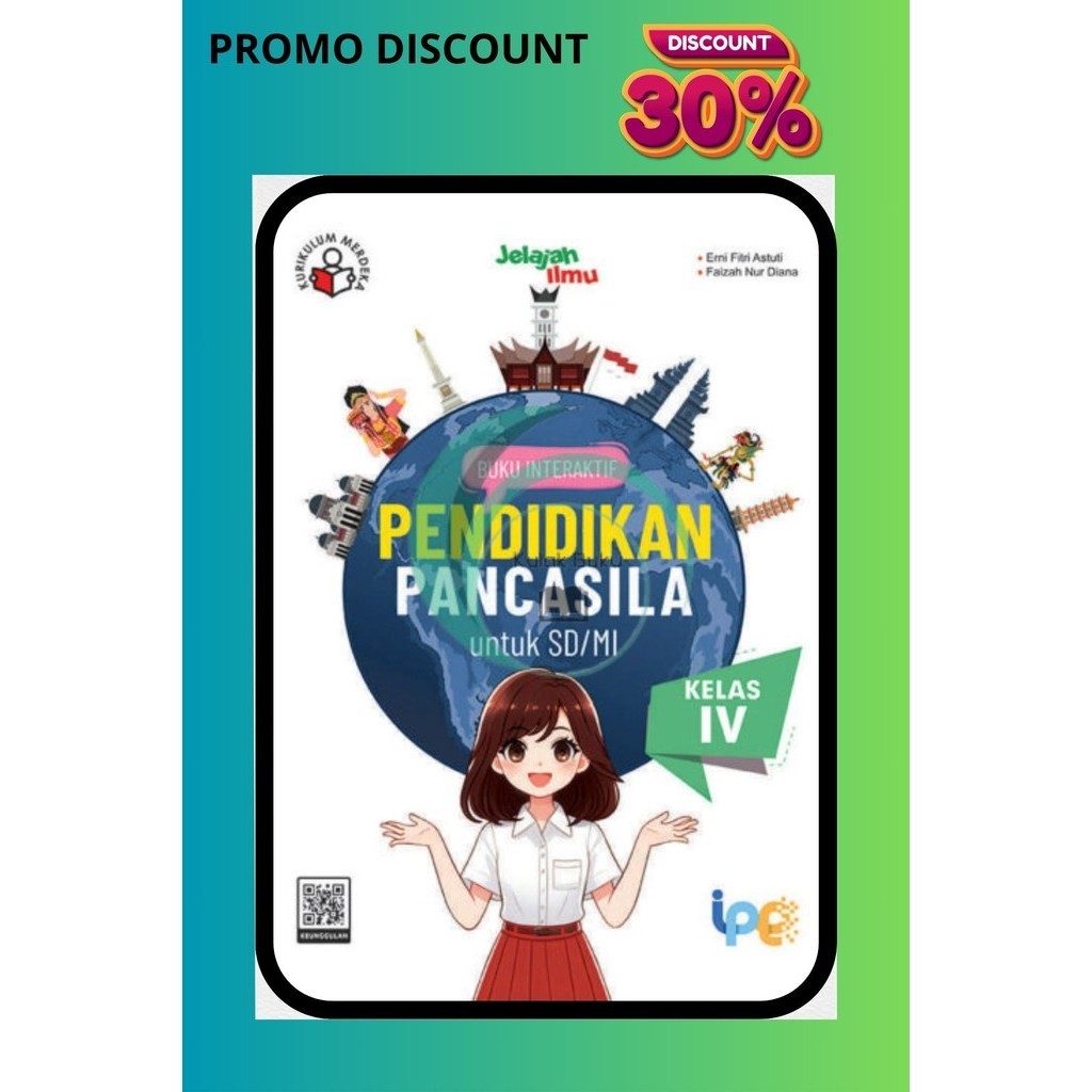 Jual BUKU PAKET INTERAKTIF PPKN PENDAMPING KURIKULUM MERDEKA SD KELAS 4 INTAN PARIWARA TAHUN ...