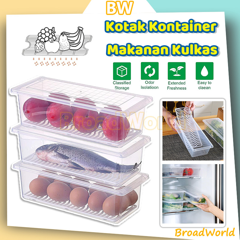 Jual Toples Panjang Serbaguna Food Grade Wadah/Food Storage Box Kotak ...