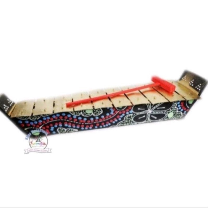 Jual Gamelan Saron 10 Bilah Mainan edukasi Anak Alat musik tradisional ...