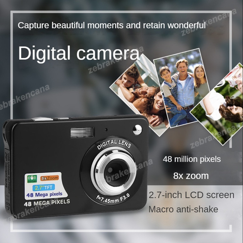 Jual Digital Camera Digicam Kamera Pocket 48MP Kamera DIGITAL POCKET ...