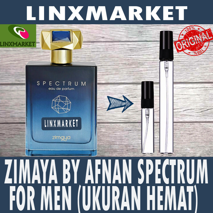 Jual ZIMAYA BY AFNAN SPECTRUM FOR MEN EDP EAU DE PARFUM - UKURAN HEMAT ...