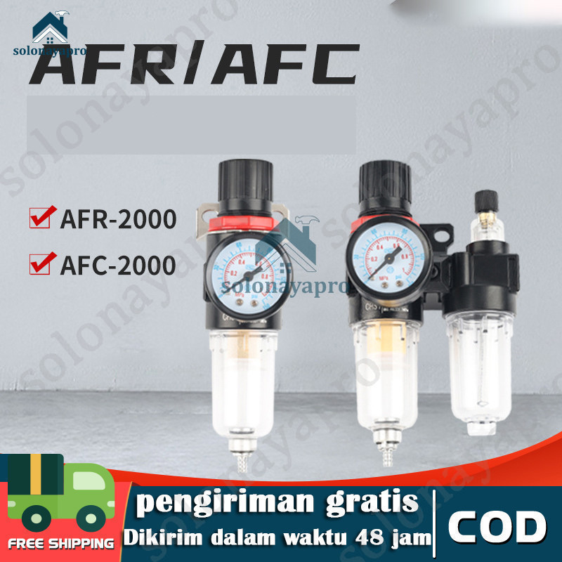 Jual Air Filter Regulator atau Saringan Kompresor AFR2000 AFC2000 ...