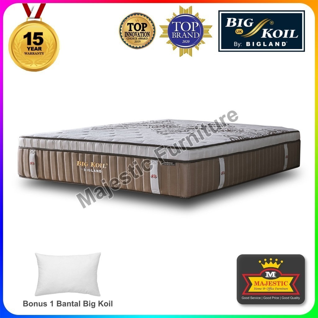 Jual Kasur Spring Bed Big Koil Paradise - Jogja | Shopee Indonesia