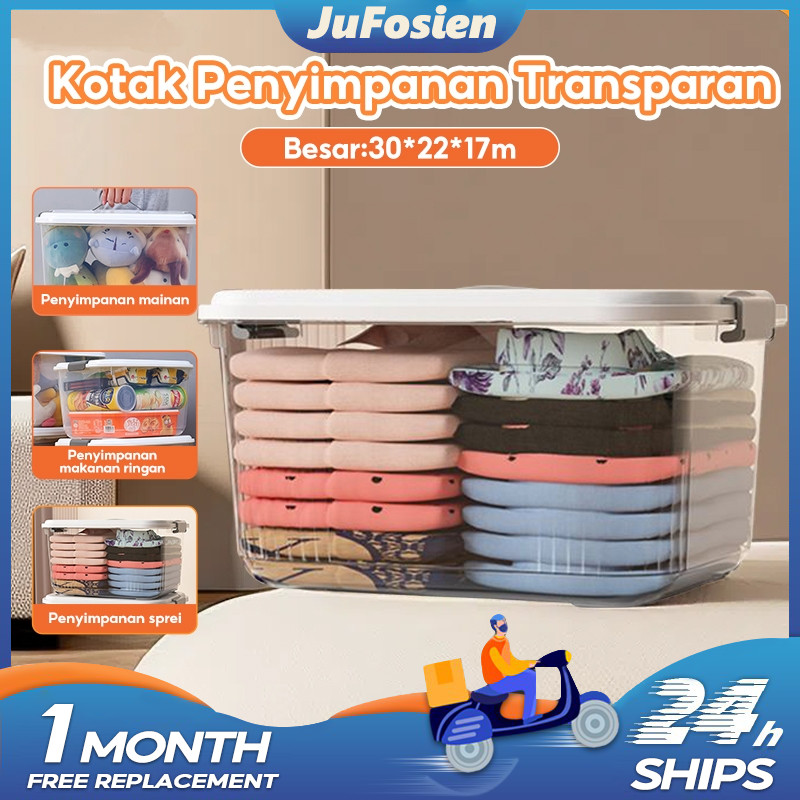 Jual Box Container Transparan Storage Box Kotak Penyimpanan Kontainer ...