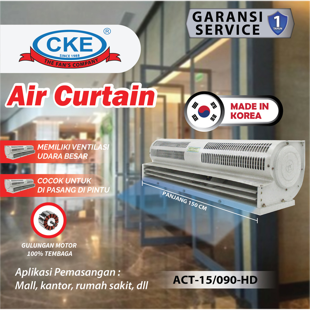 Jual Hyundai Air Curtain ACT-15 090-HD Air Door Tirai Pintu Sekat Udara ...
