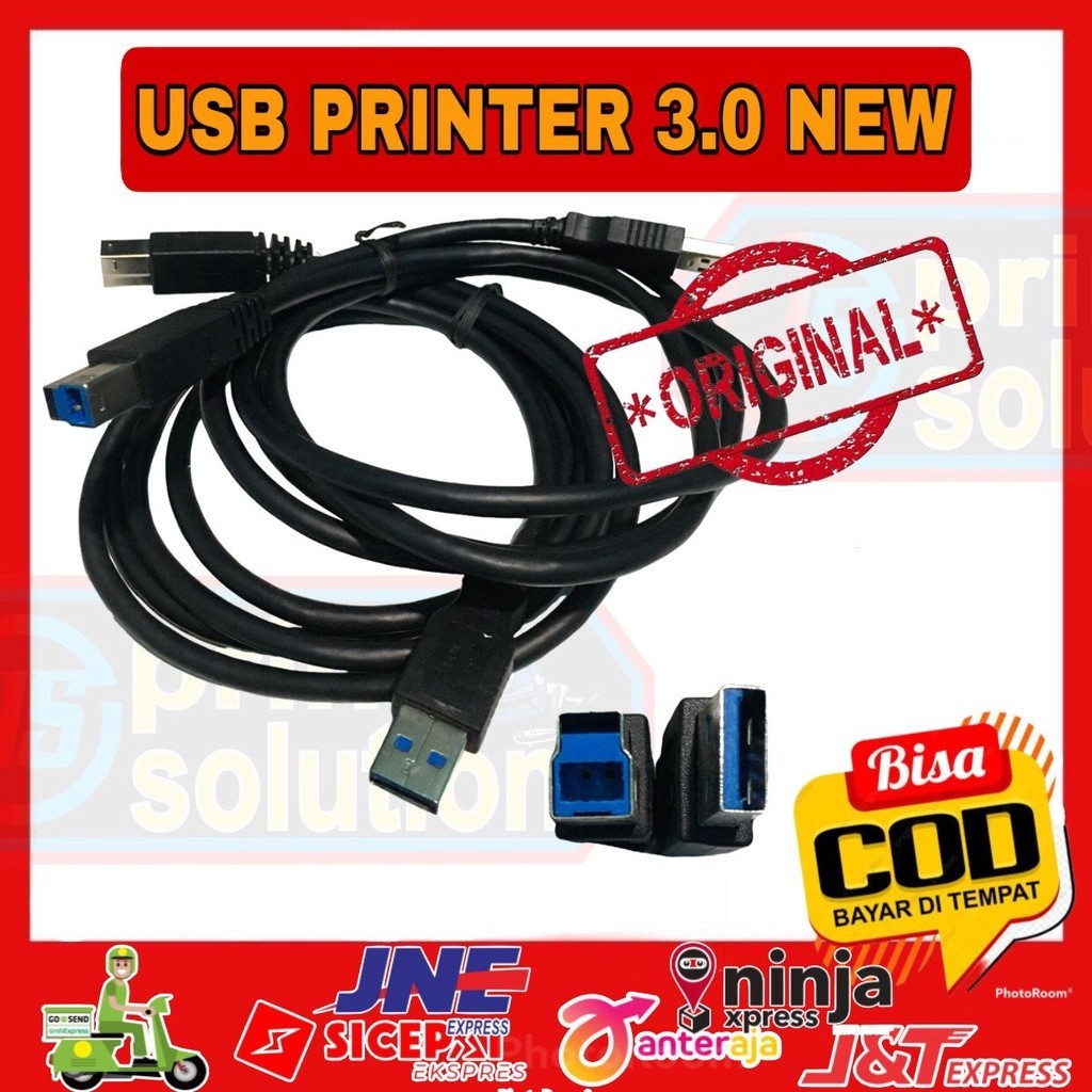 Jual Kabel Printer /Kabel USB 3.0 to Printer1,5 meter /kabel Printer ...