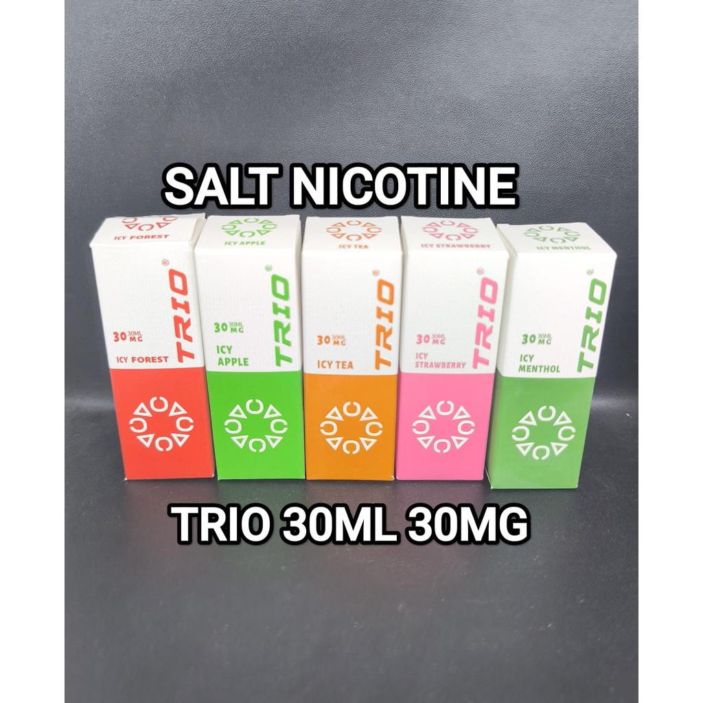 Jual Salt Nicotine TRIO by Freeze State 30ml 30mg | Shopee Indonesia