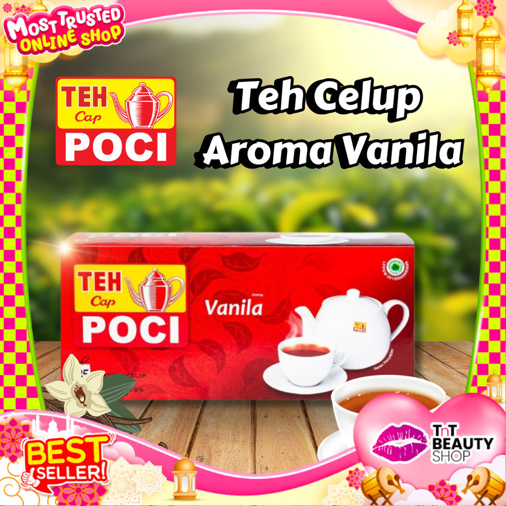 Jual Teh Celup Cap Poci Aroma Vanilla 25 Bags - Poci - Tea Bag | TnT ...
