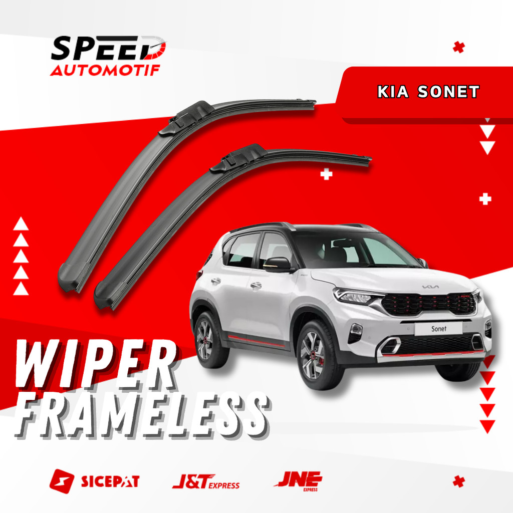 Jual Wiper Mobil Kia Sonet Wiper Frameless 2PCS Kiri dan Kanan Tanpa ...