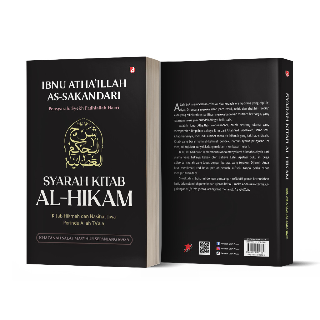 Jual Buku Syarah Kitab Al-Hikam Soft Cover - Ibnu Atha’illah as ...