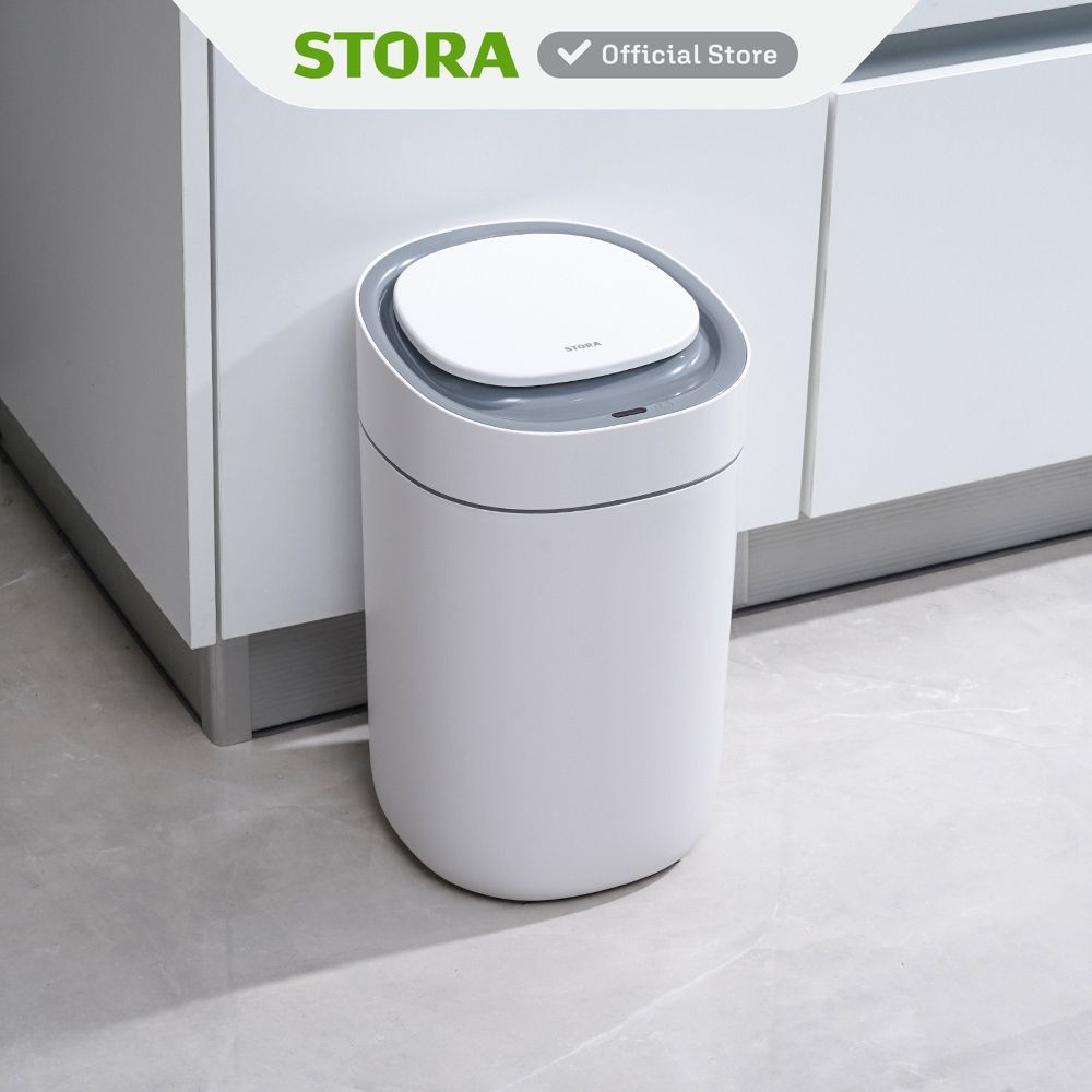 Jual Stora 15 ltr Intelligent Tempat Sampah Sensor Slim - Hijau Tong ...