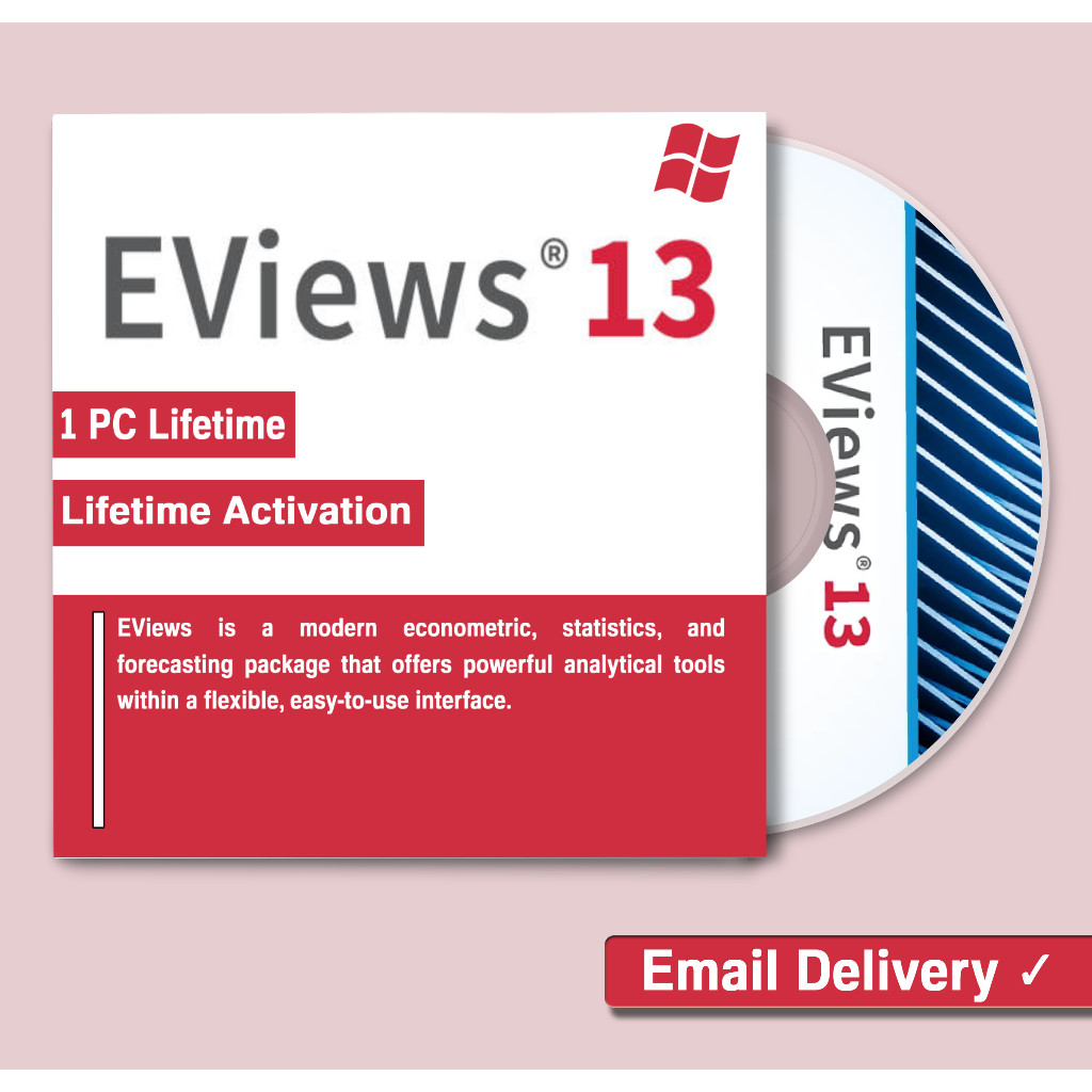 Jual Aplikasi penelitian Eviews 13 Full Version - Windows Analisis Data ...