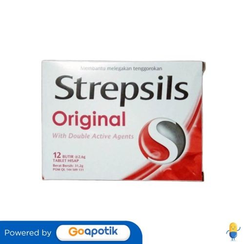 Jual Strepsils Original Box 12 Tablet | Shopee Indonesia