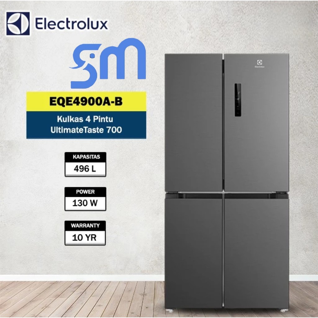 Jual Kulkas Electrolux EQE4900A-B 4 pintu Multi door 496 L ...
