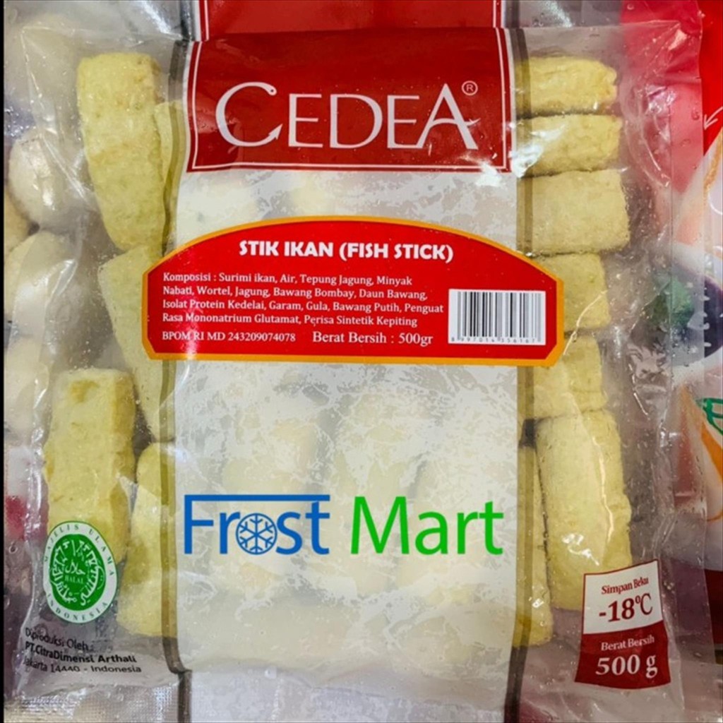 Jual Cedea Fish Stick (Stik Ikan) 500Gr | Shopee Indonesia