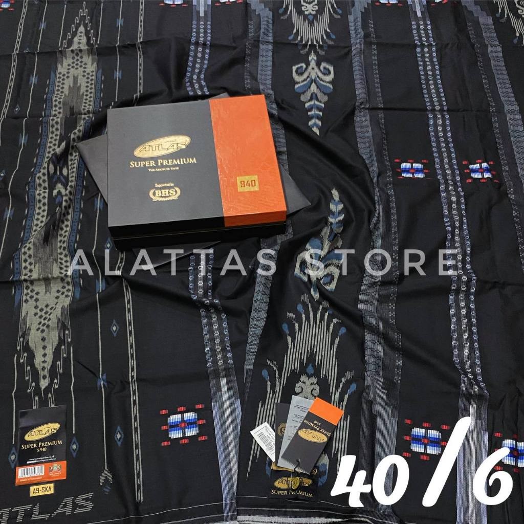 Jual SARUNG ATLAS SUPER PREMIUM 940 945 955 MOTIF BHS GOLD ORIGINAL Sarung ATLAS Suprem Supreme ...