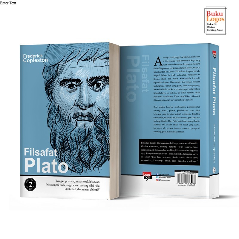 Jual Buku logos [BUKU FILSAFAT PLATO] Filsafat Plato - Frederick ...