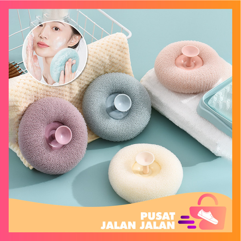 Jual Pusat Jalan Jalan - H6091 Spons Mandi Bulat Penghilang Daki ...