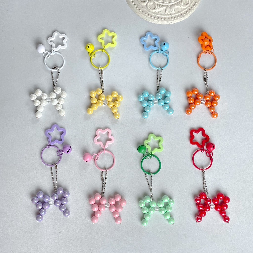 Jual I.Case_Store Beads Strap Gantungan Handphone Varian Lonceng Pita ...