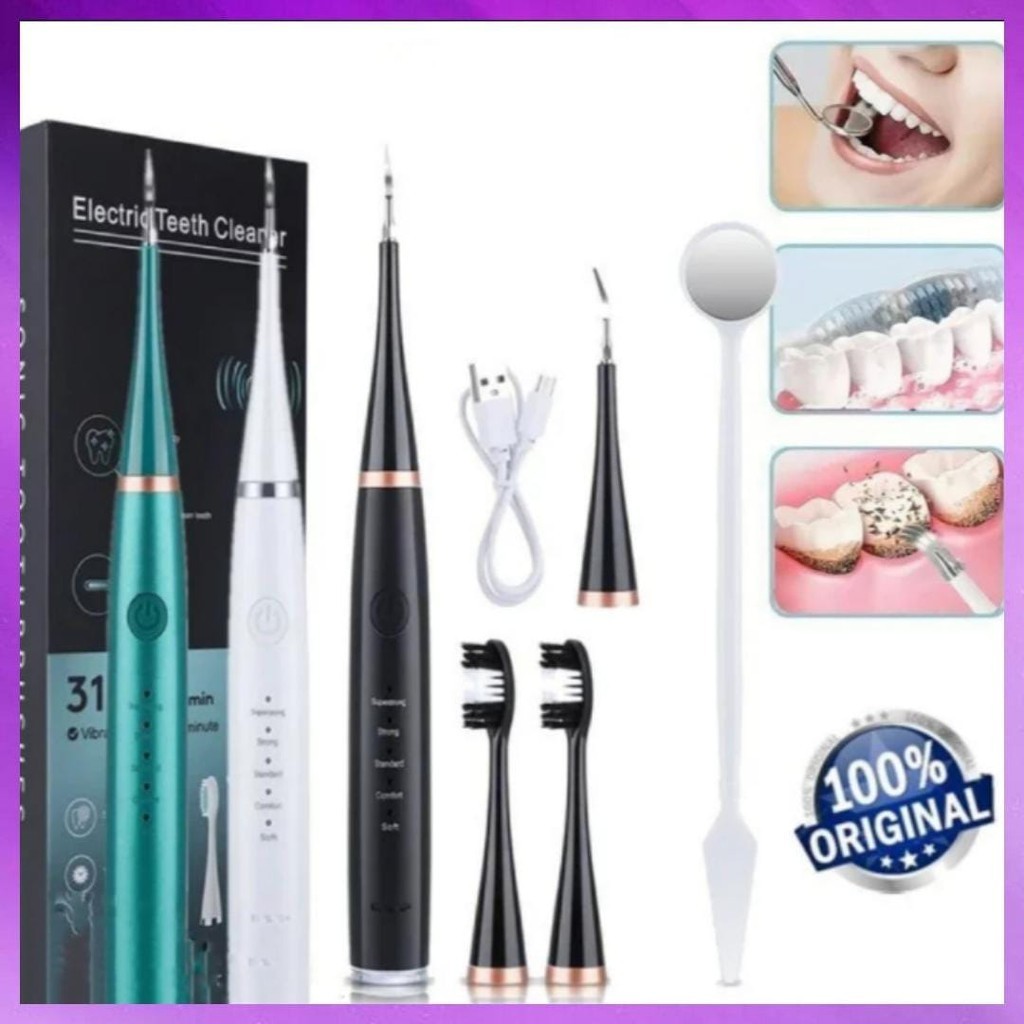 Jual Perawatan Alat Pembersih Karang Plak Sikat Gigi TEETH CLEANER ...