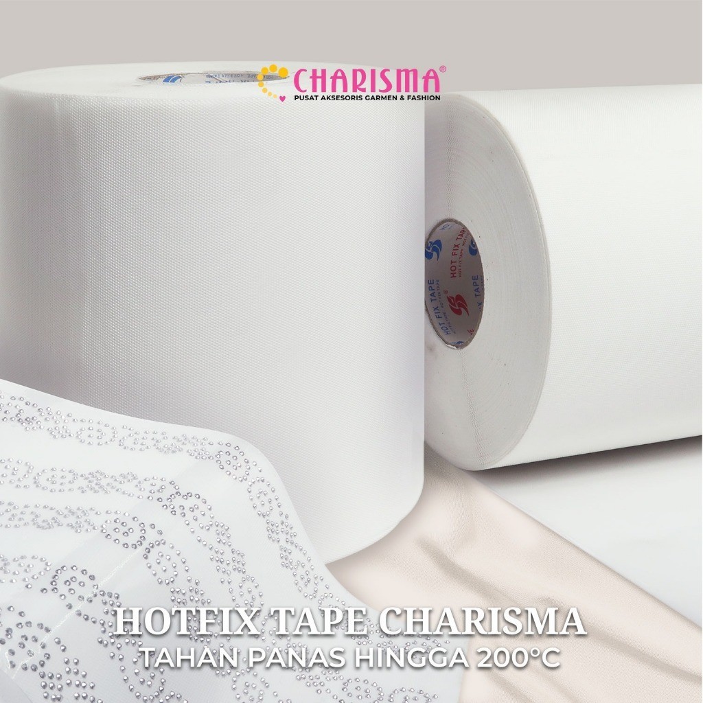 Jual Charisma Hot Fix Tape - Paper Transfer / Sticker Untuk Mote Gosok ...