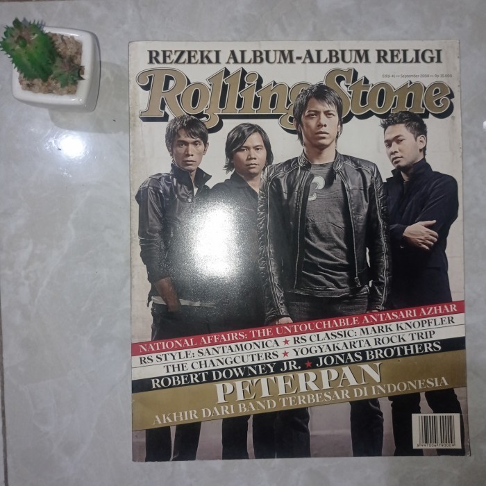 Jual Majalah Rolling Stone Peterpan Akhir dari Band Terbesar di Indonesia | Shopee Indonesia