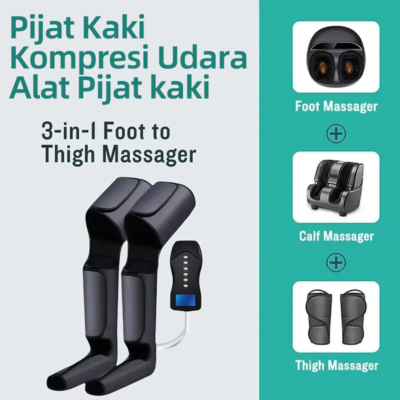 Jual Leg Feet Massager Pijat Kaki All In One Pijat Pemanas Getar Kaki Lutut Betis Paha Leg Feet ...