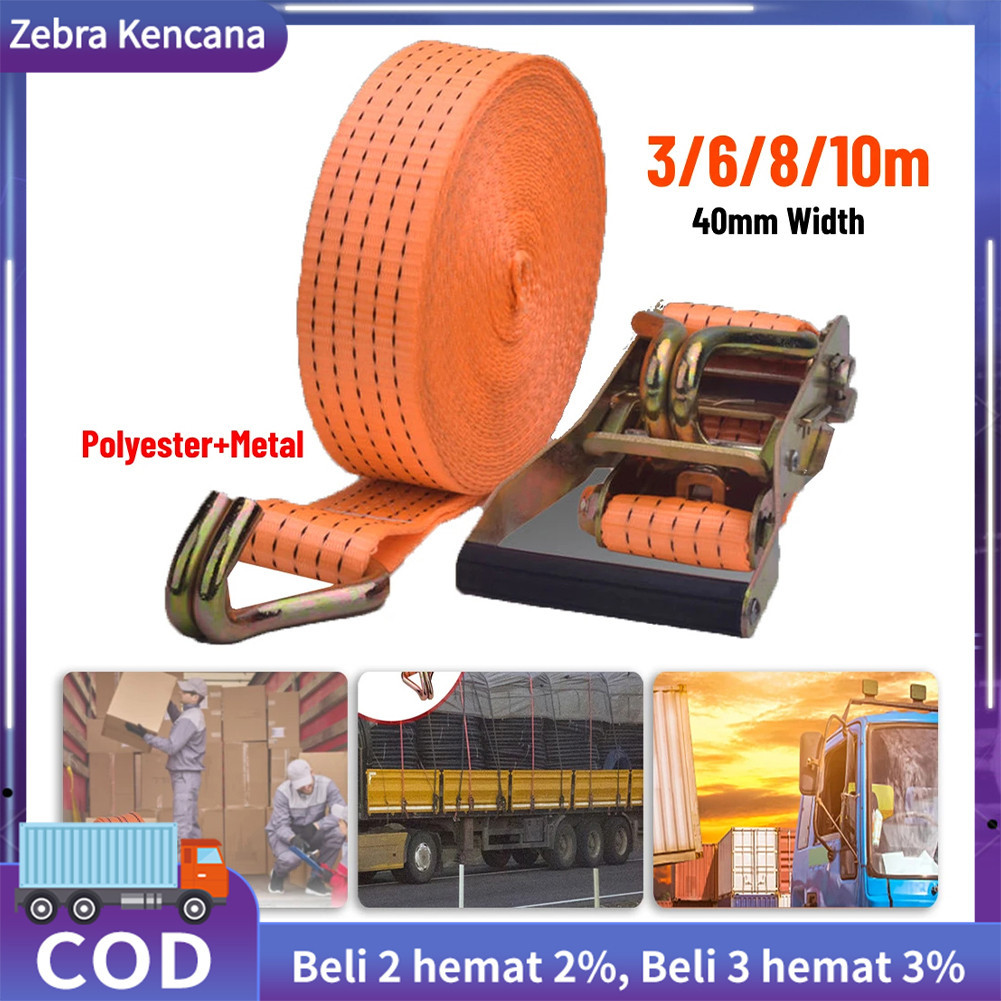 Jual rachet tie down/8-10 meter Trek belt /10 ton tali sound/tali ...