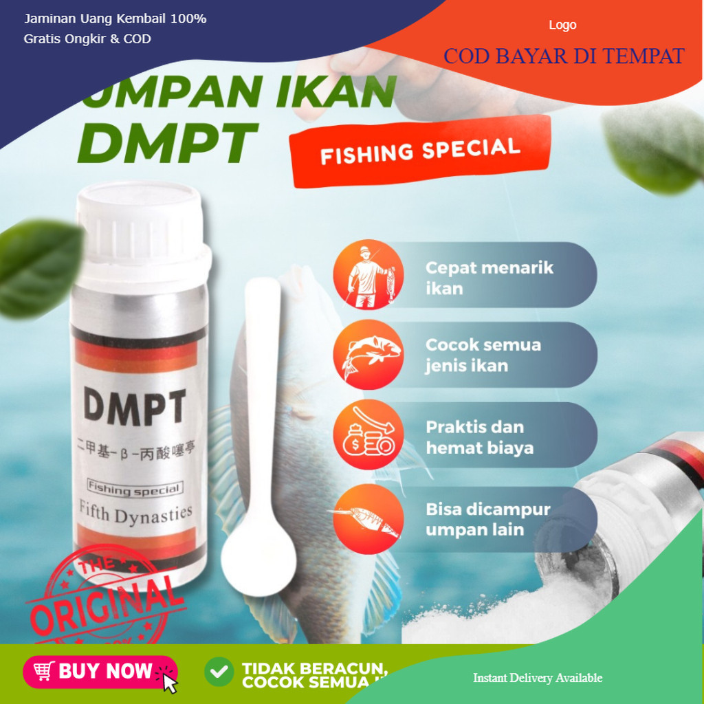 Jual Umpan Pancing ikan paling cepat!! DMPT Stimulant Umpan Pancing ...