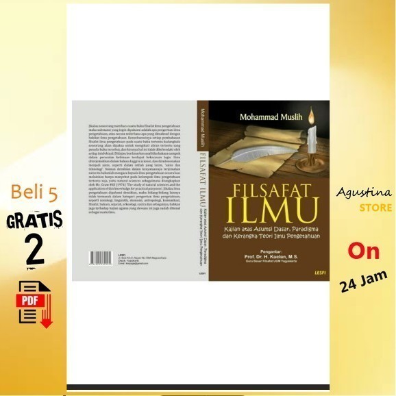 Jual Filsafat Ilmu Kajian atas Asumsi Dasar, Paradigma, dan Kerangka Teori Ilmu Pengetahuan ...