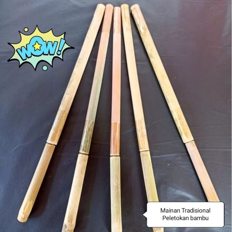Jual Mainan Tradisional Peletokan Bambu / Peletokan Bambu / Peletokan ...