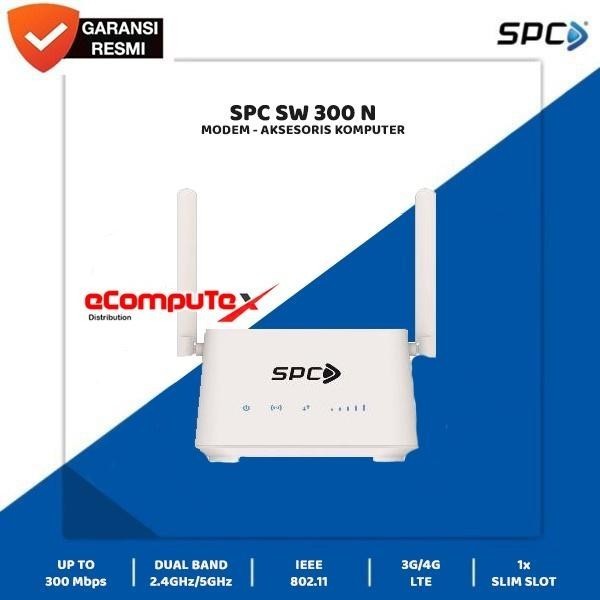 Jual SPC MODEM ROUTER SW 300 N - 4G LTE UP TO 300 MBPS DUAL BAND - TKDN ...