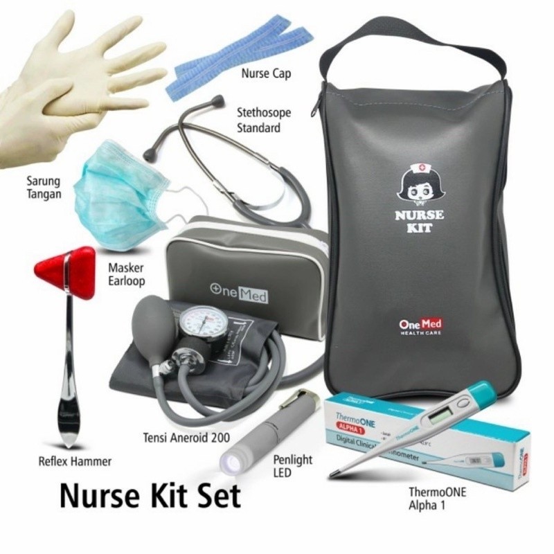 Jual Nurse Kit OneMed / Nursing Kit / Perlengkapan Suster / Nurse Kit ...
