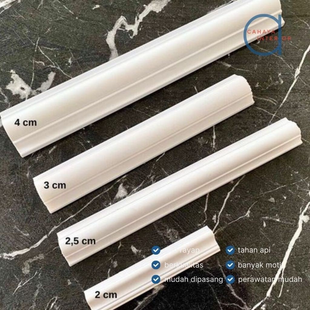 Jual LIS MOLDING PVC HIGH QUALITY - ESTETIK - MEWAH COCOK UNTUK DINDING ...