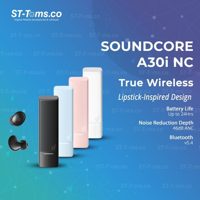 Jual Anker Soundcore A30i A 30i ANC True Wireless TWS 24Hrs Battery ...