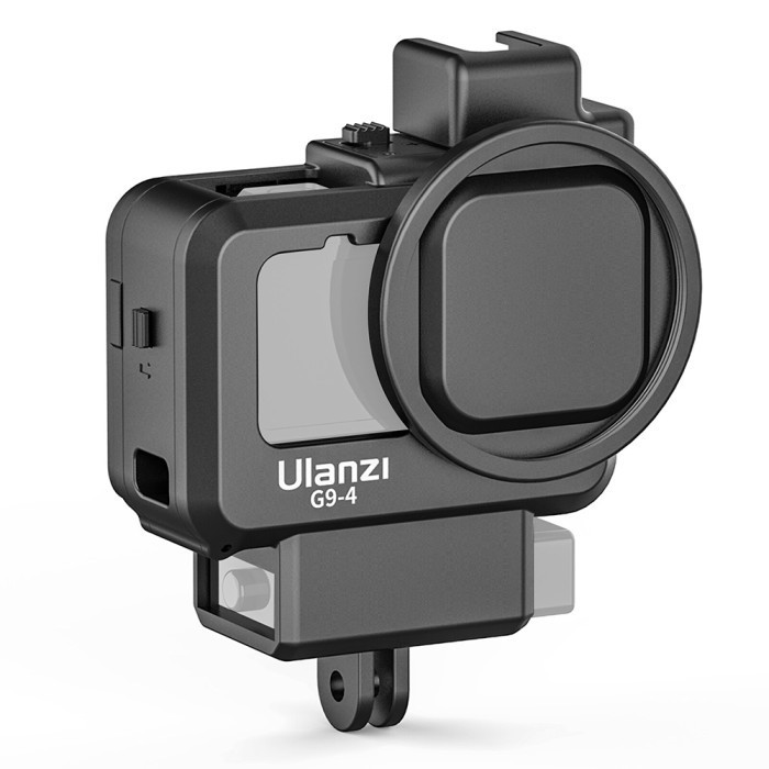 Jual ULANZI G9-4 Vlog Case GoPro Hero 9 10 HERO10 Casing Frame Housing | Shopee Indonesia