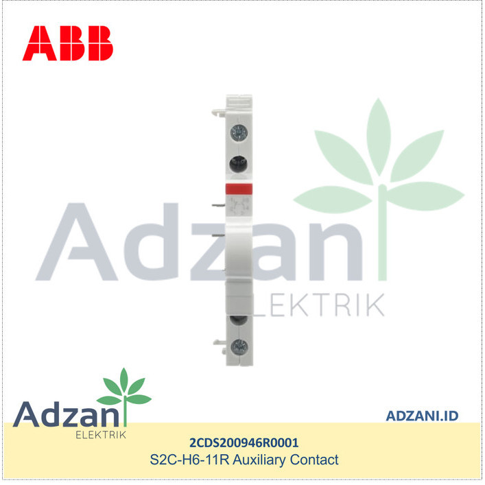 Jual ABB S2C-H6-11R MCB Auxiliary Contact 2CDS200946R0001 | Shopee Indonesia
