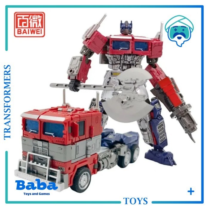 Jual Mainan Figure Robot Transformers Baiwei TW-1027 Optimus Prime ...