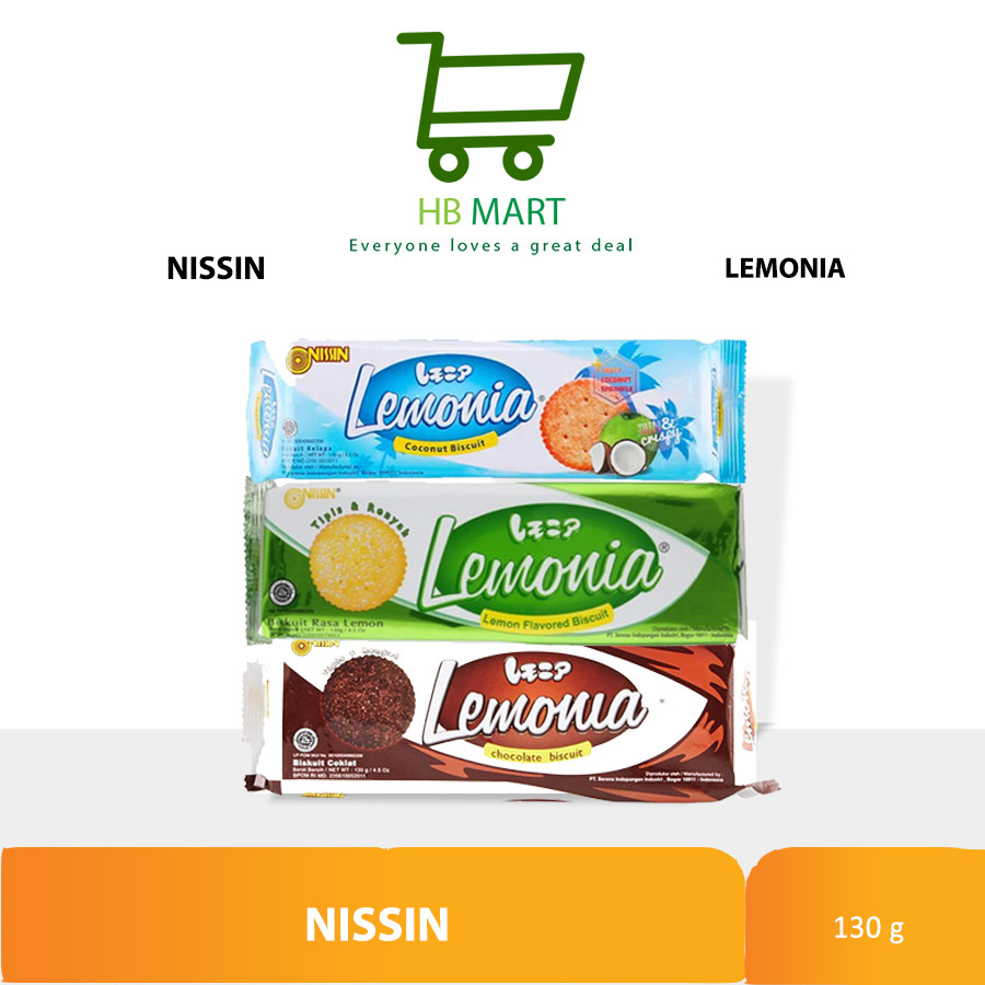 Jual BISKUIT NISSIN LEMONIA 130 GRAM / NISSIN LEMONIA BISCUIT 130GR ...