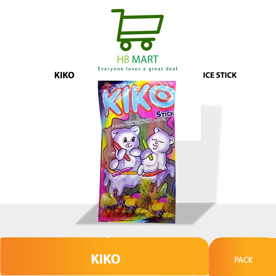 Jual KIKO ICE STICK ASSORTMENT FLAVOUR PACK 10'S X 50ML | Shopee Indonesia
