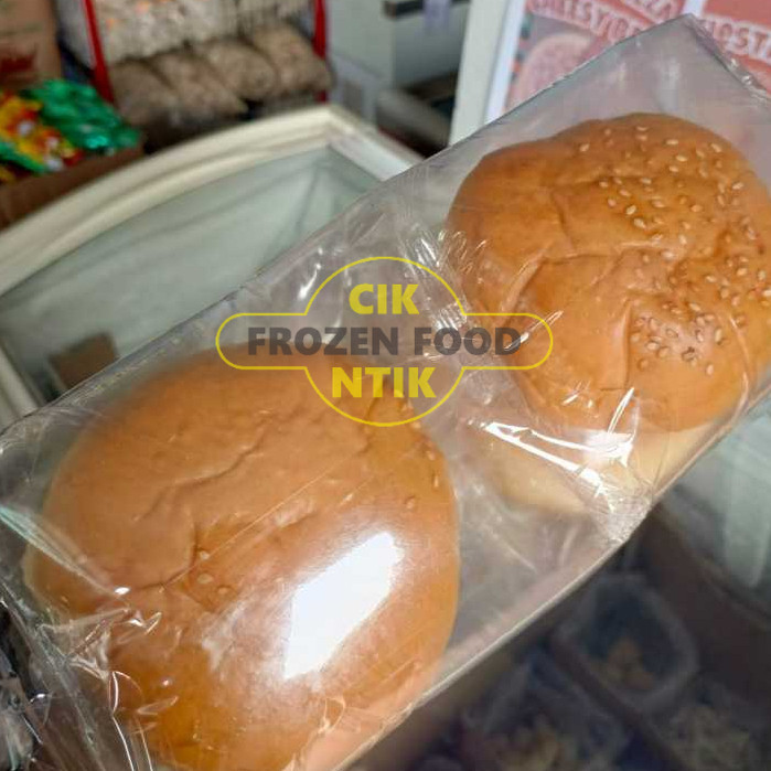 Jual Roti Burger Besar Frozen food cik ntik Jambi cemilan jajanan ...