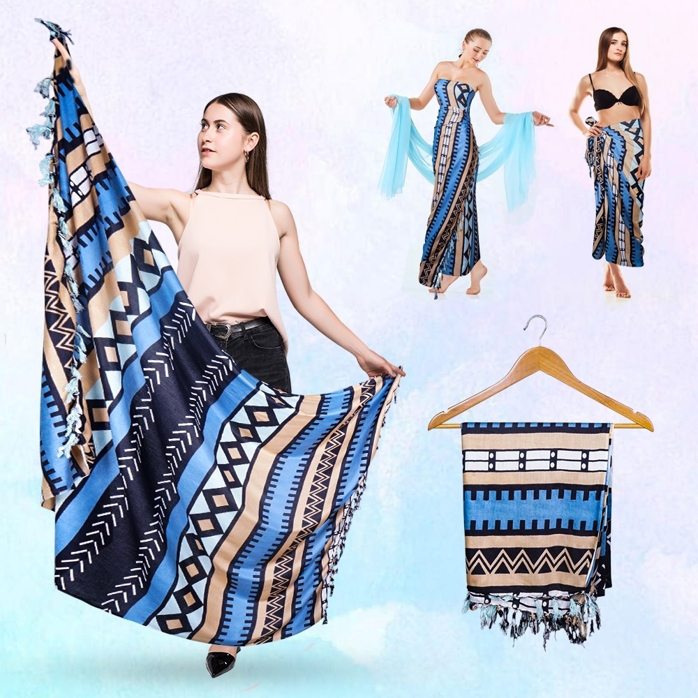 Jual Kain Pantai Bali Kain Bali Motif Etnik Tapih Sarong Sarung Pantai ...