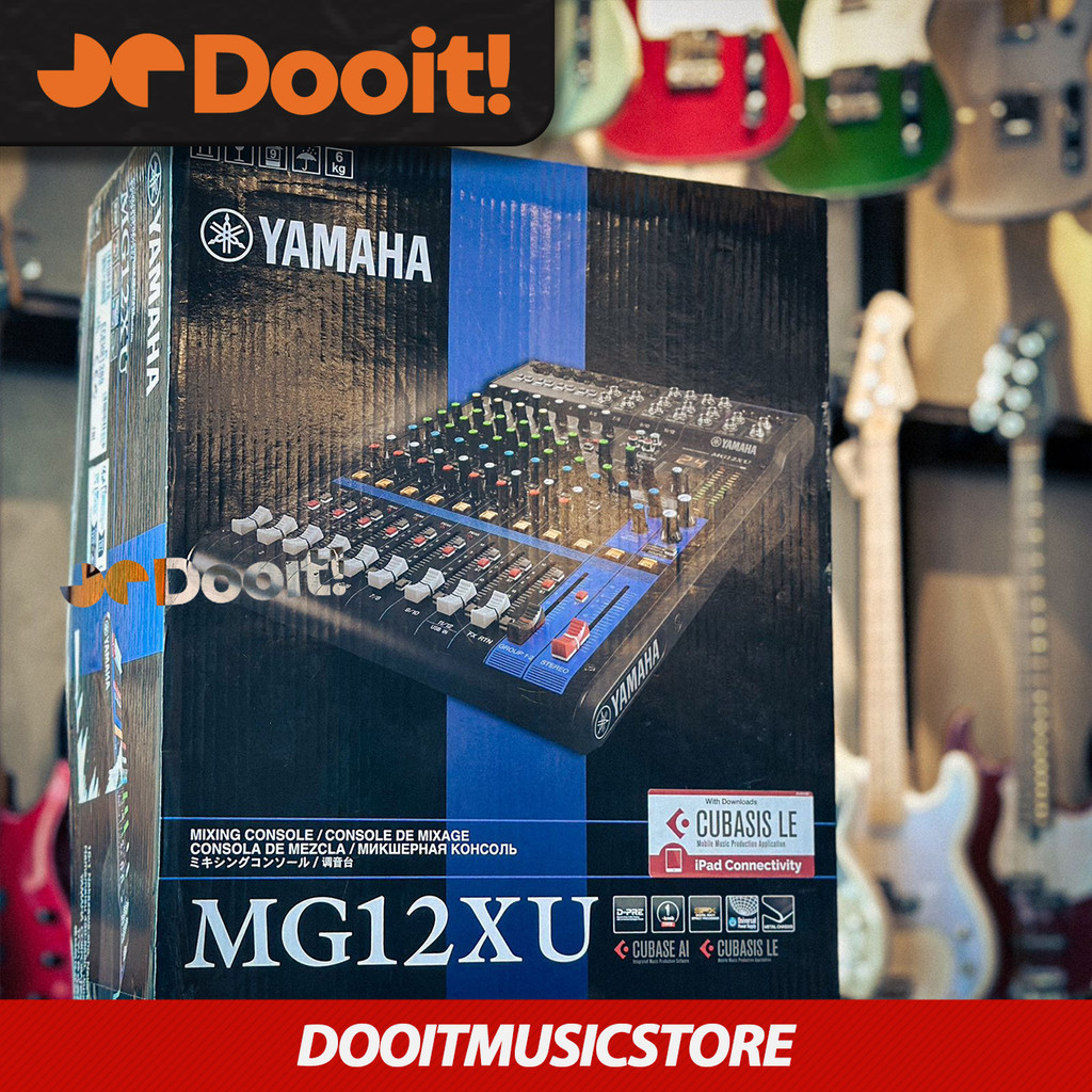 Jual Yamaha MG 12XU / MG 12 XU / MG12XU Analog Mixer ORIGINAL | Shopee ...