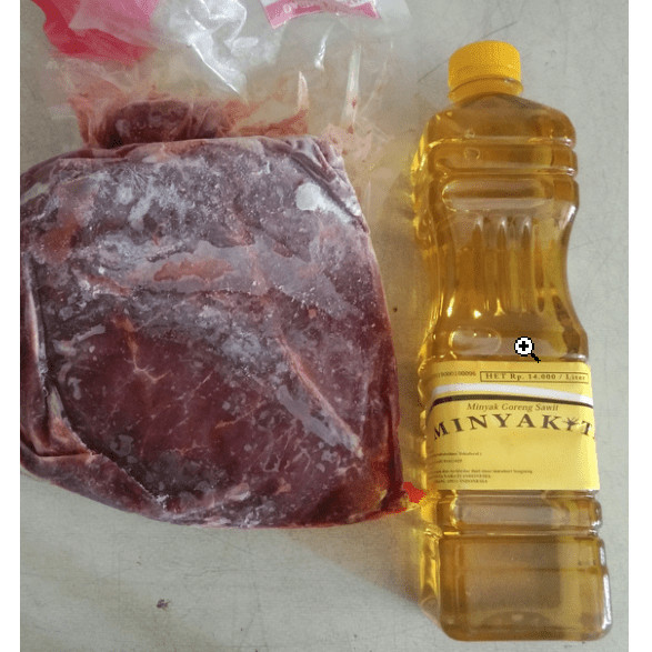 Jual Paket daging sapi 1kg + minyak 1L | Shopee Indonesia