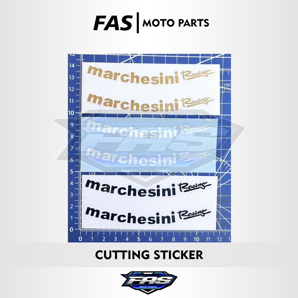Jual Stiker Velg Marchesini Racing | Shopee Indonesia