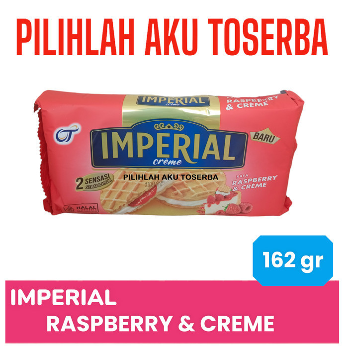 Jual IMPERIAL cream RASPBERRY FAMILY PACK 162 gr - ( HARGA 1 pcs ...