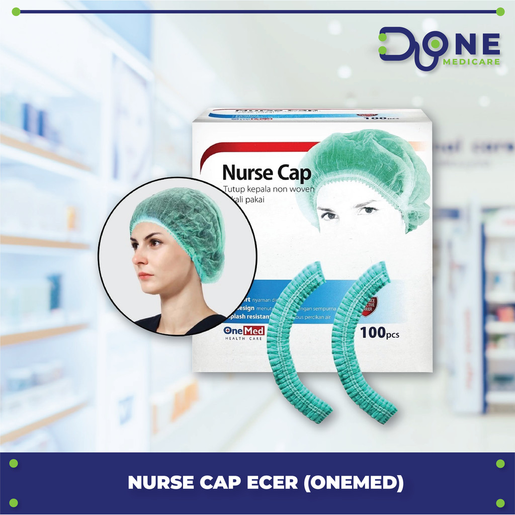 Jual Nurse Cap Onemed/Head cap Onemed Ecer | Shopee Indonesia