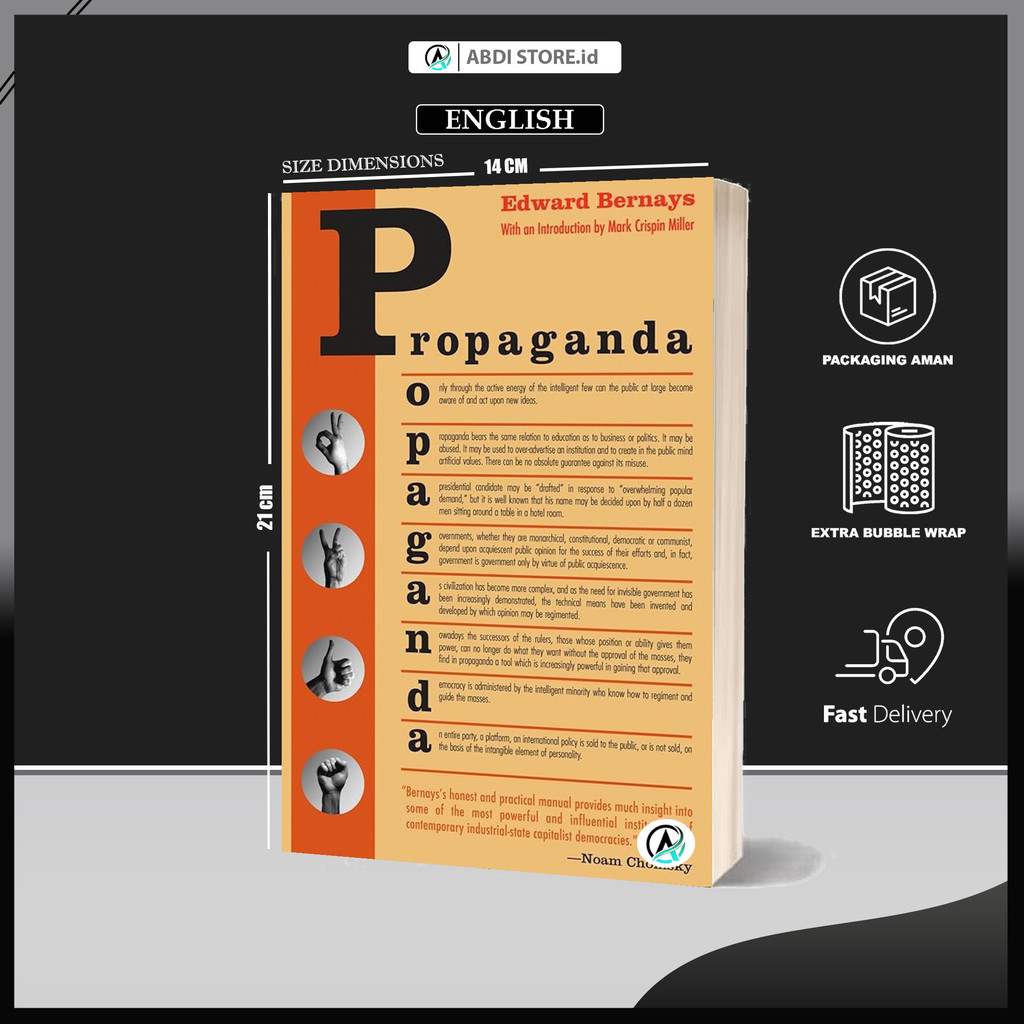 Jual Propaganda - Edward Bernays (English) | Shopee Indonesia