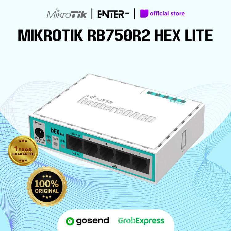 Jual Mikrotik RB750R2 HEX LITE | Shopee Indonesia