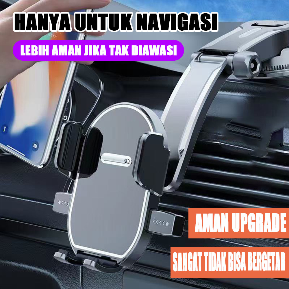 Jual Universal Car Holder HP Holder Mobil Dashboard Putar 360° Suction ...